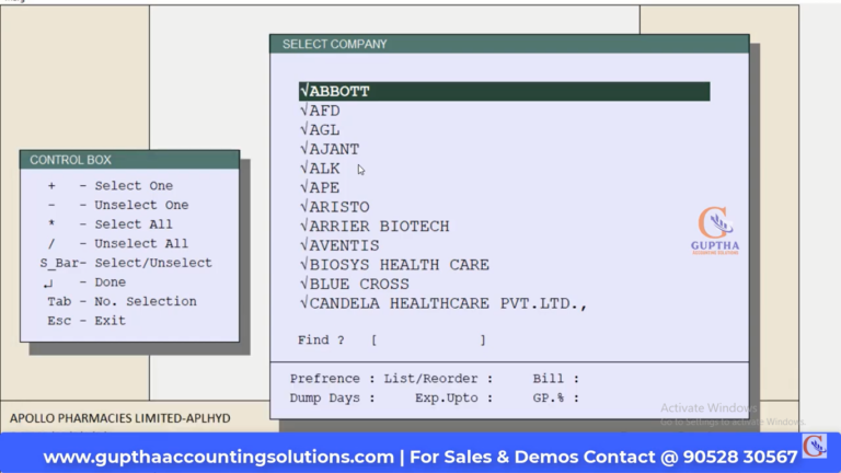 How to Know nearly expire stock Report in MARG in Telugu - Guptha ...